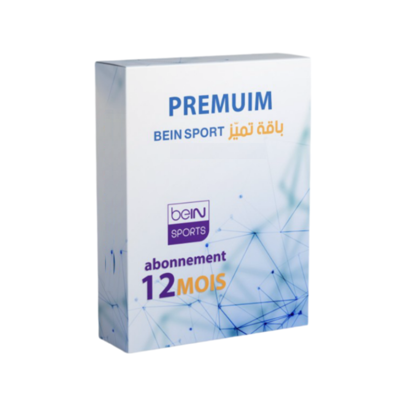 BeIN Sports PREMIUM (COMPLET) Abonnement 12 Mois